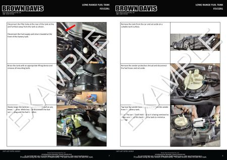 Ford Ranger Next-Gen (2022-present) 160L Replacement Long Range Fuel ...