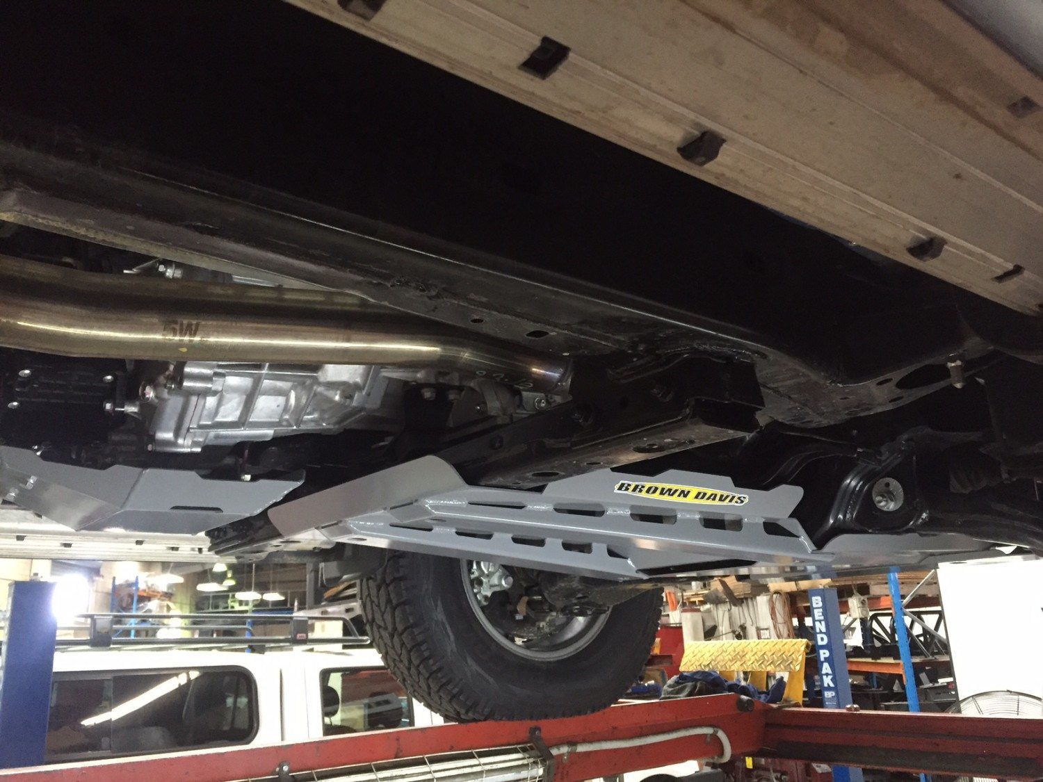 Toyota Hilux (2015 – PRESENT) Under-Body Vehicle Protection – Brown ...