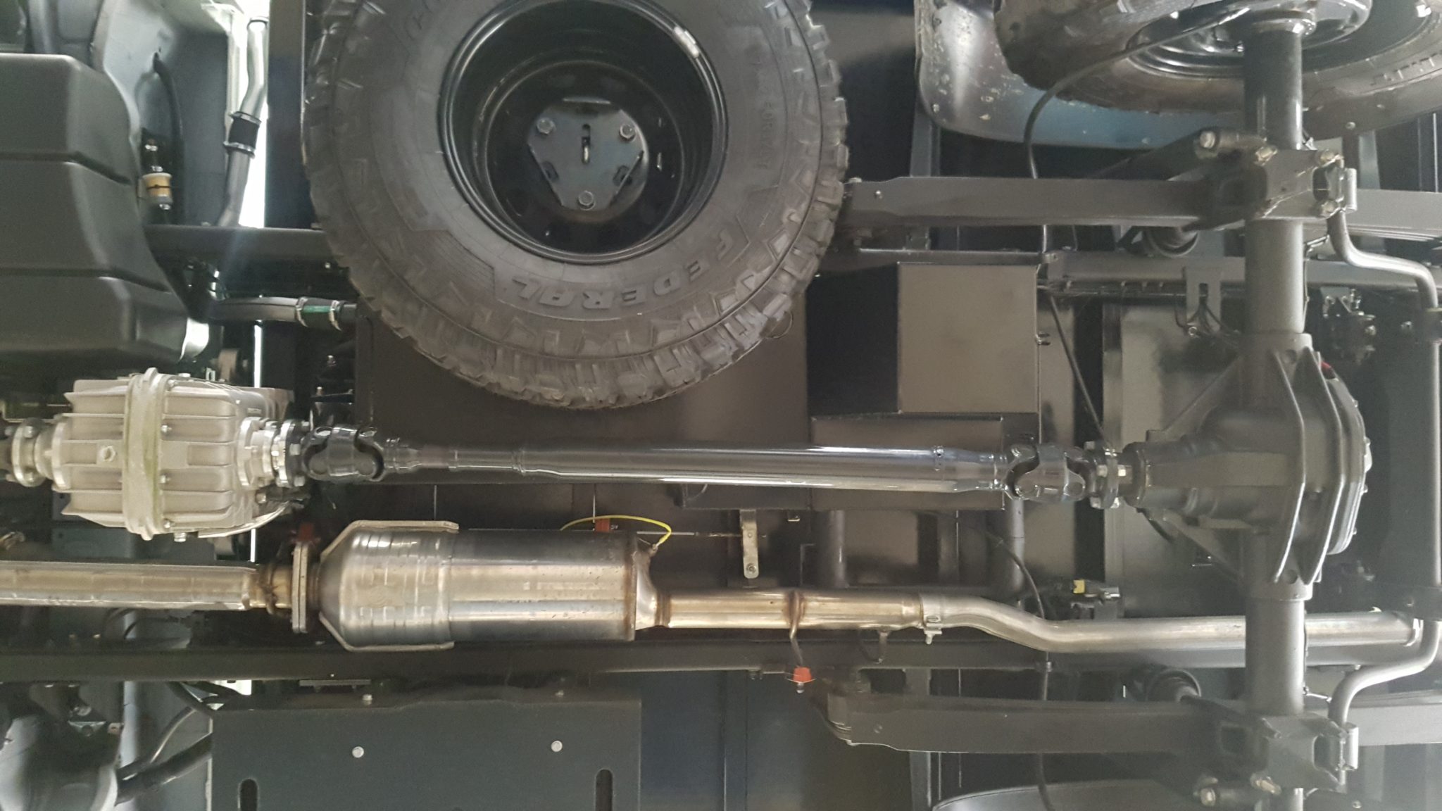 Iveco Daily 4X4 (2014 – 2019) Auxiliary Long Range Fuel Tank – Brown ...