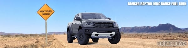 Ford Ranger Raptor (2018-2022) Replacement Long Range Fuel Tank – Brown ...