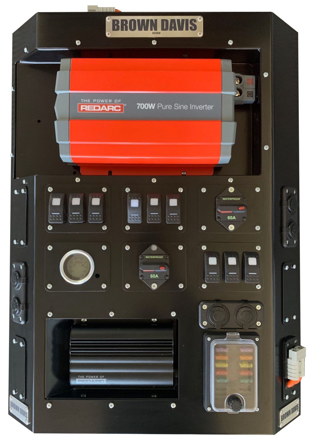 MED-P- 12 VOLT POWER BOARD – Brown Davis- Long Range Fuel Tanks ...