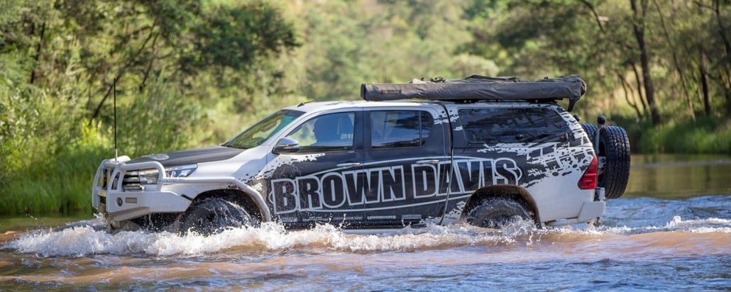 Brown Davis- Long Range Fuel Tanks, Underbody Protection, Roll Cages ...